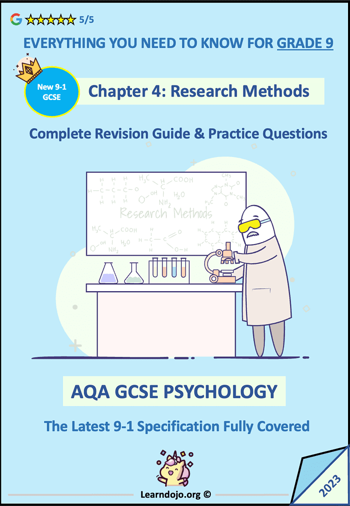 AQA GCSE Psychology Research Methods Revision | Learndojo